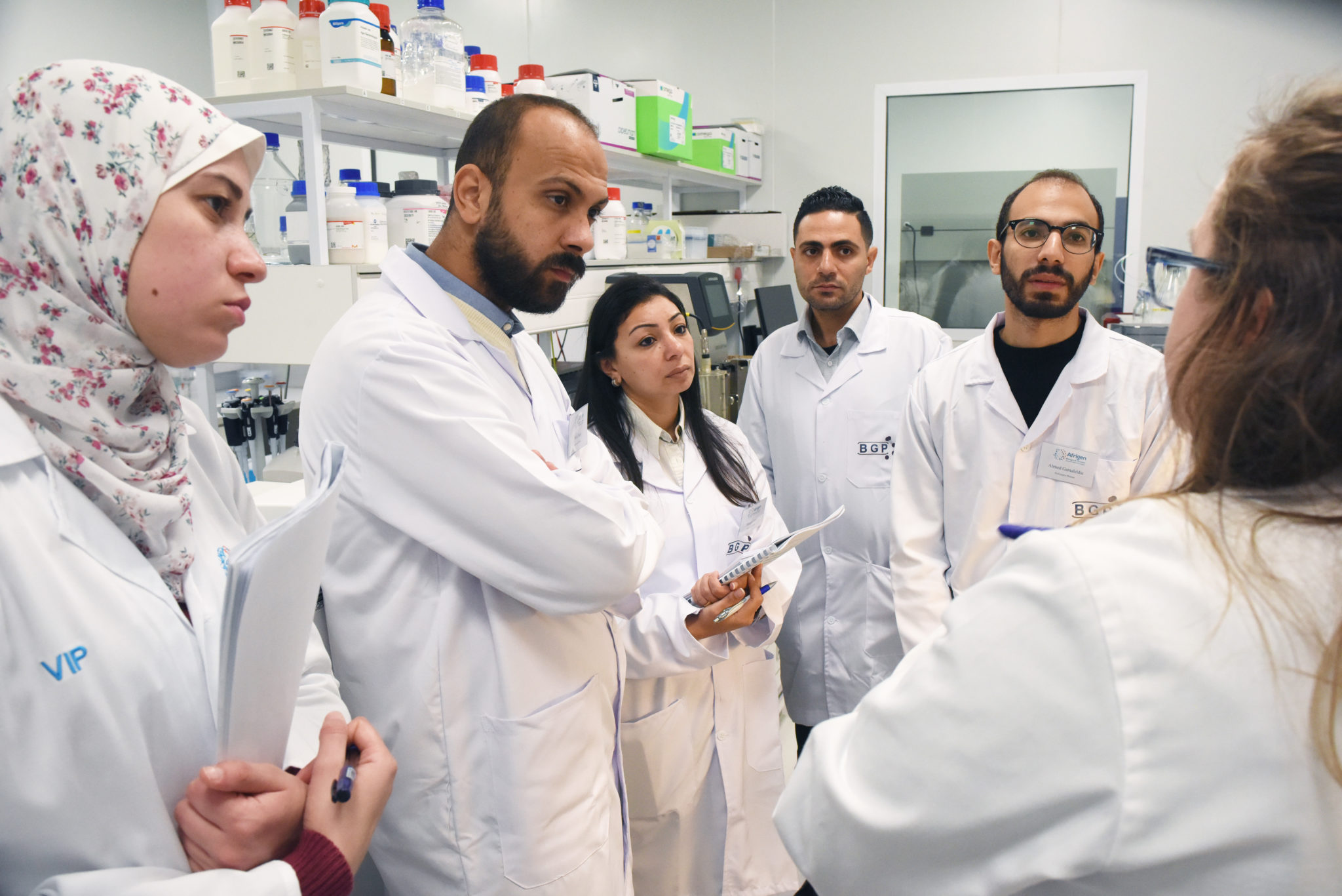 Representatives from Egypt receive their 1st mRNA training at Afrigen - MPP