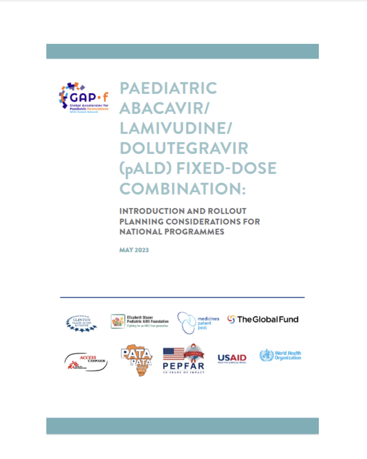 GAP-f pALD Introduction and Rollout Planning Considerations for ...